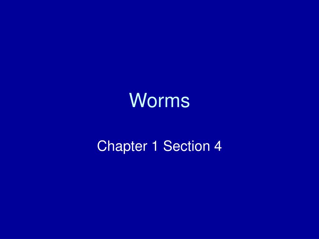 PPT - Worms PowerPoint Presentation, free download - ID:1724171