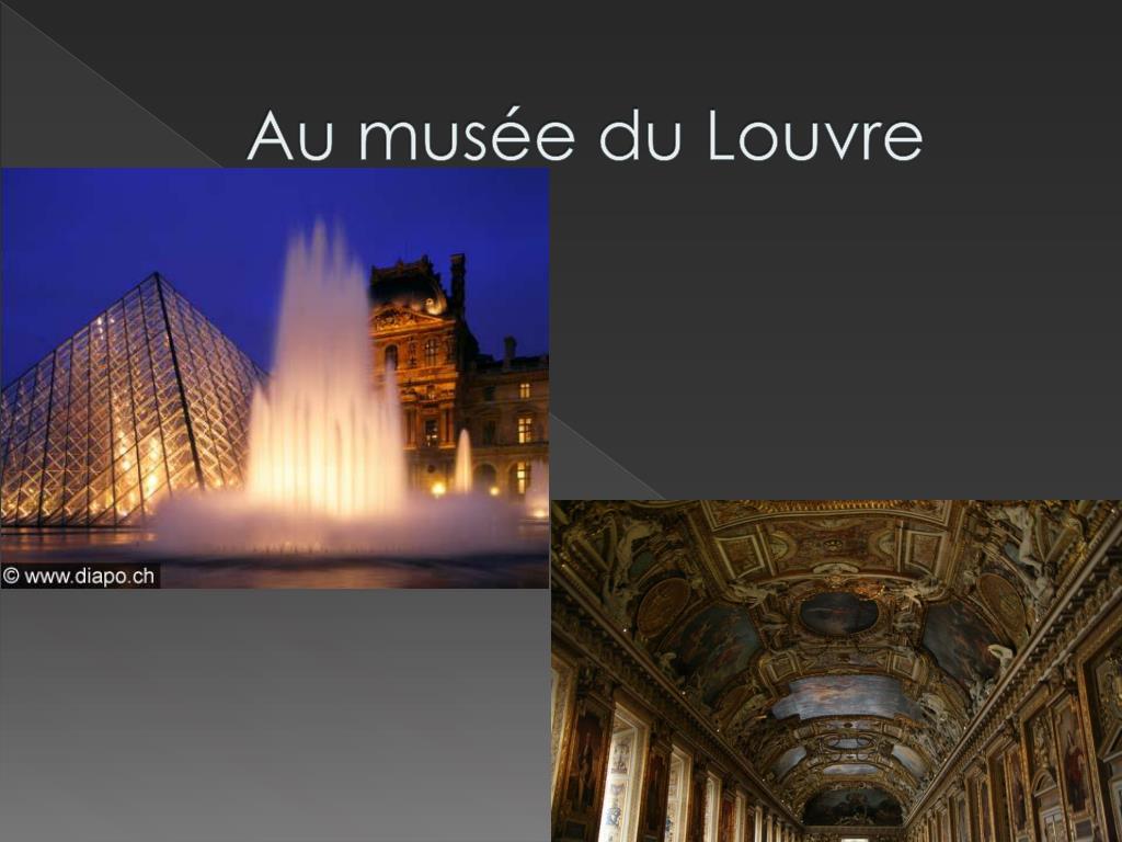 PPT - Au musée du Louvre PowerPoint Presentation, free download - ID ...