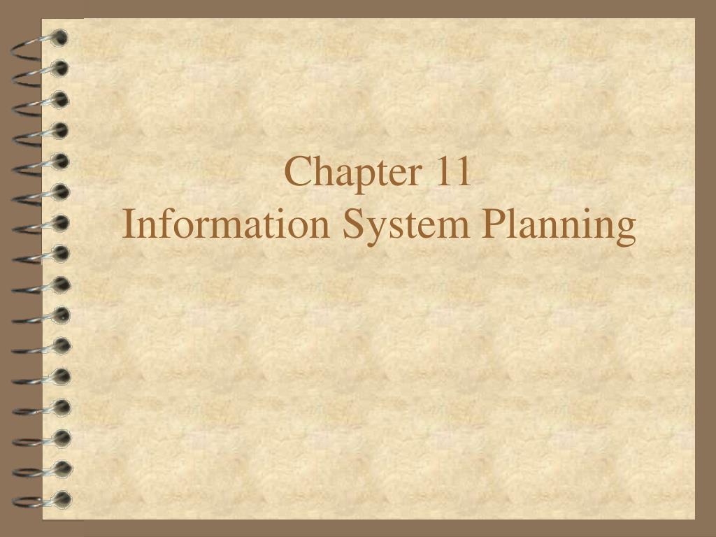 PPT - Chapter 11 Information System Planning PowerPoint Presentation ...