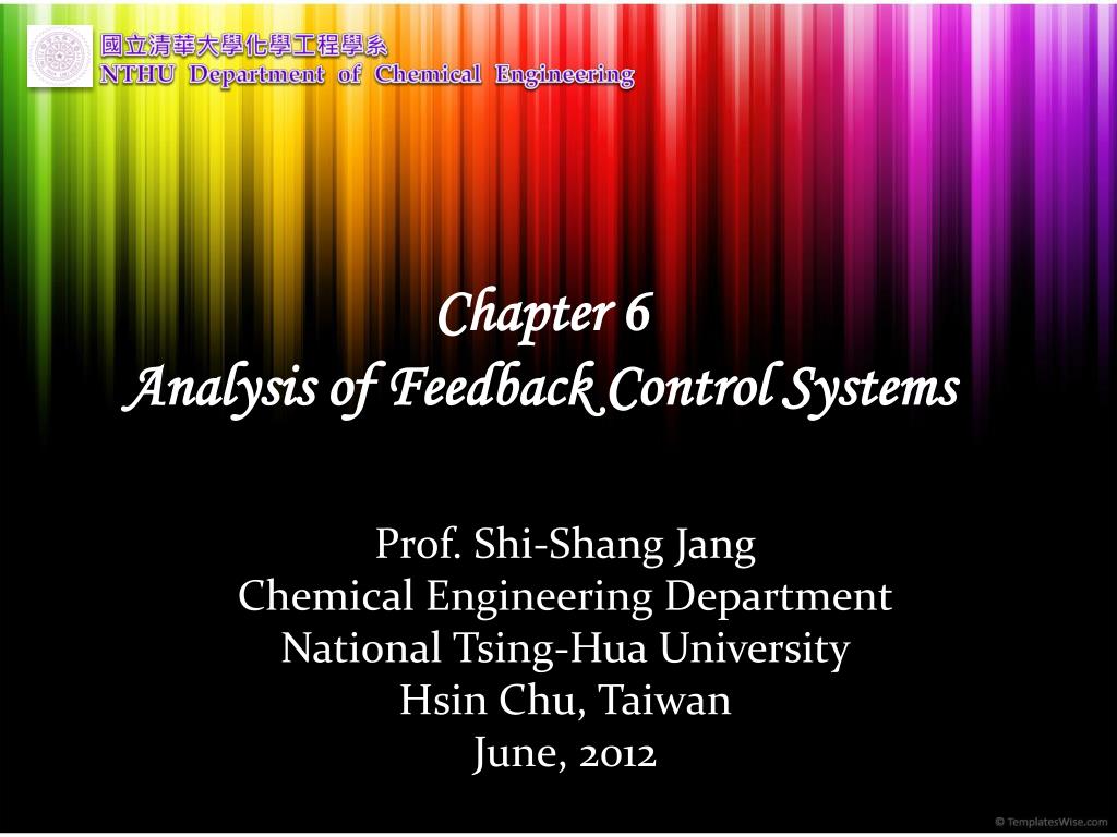 PPT - Chapter 6 Analysis of Feedback Control Systems PowerPoint ...