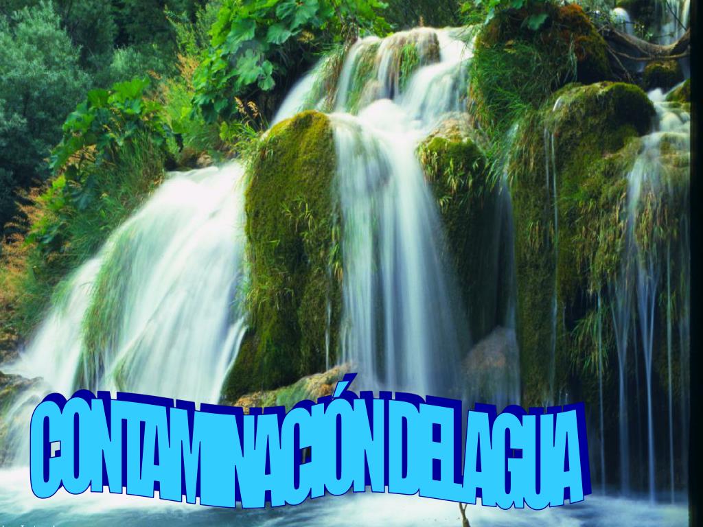 PPT - CONTAMINACIÓN DEL AGUA PowerPoint Presentation, free download ...