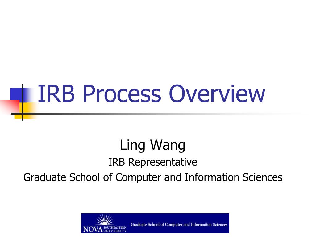 PPT - IRB Process Overview PowerPoint Presentation, free download - ID ...