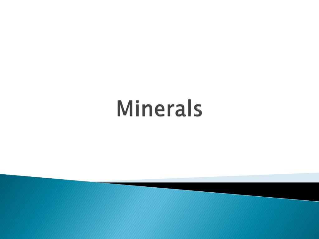 PPT - Minerals PowerPoint Presentation, free download - ID:1734600