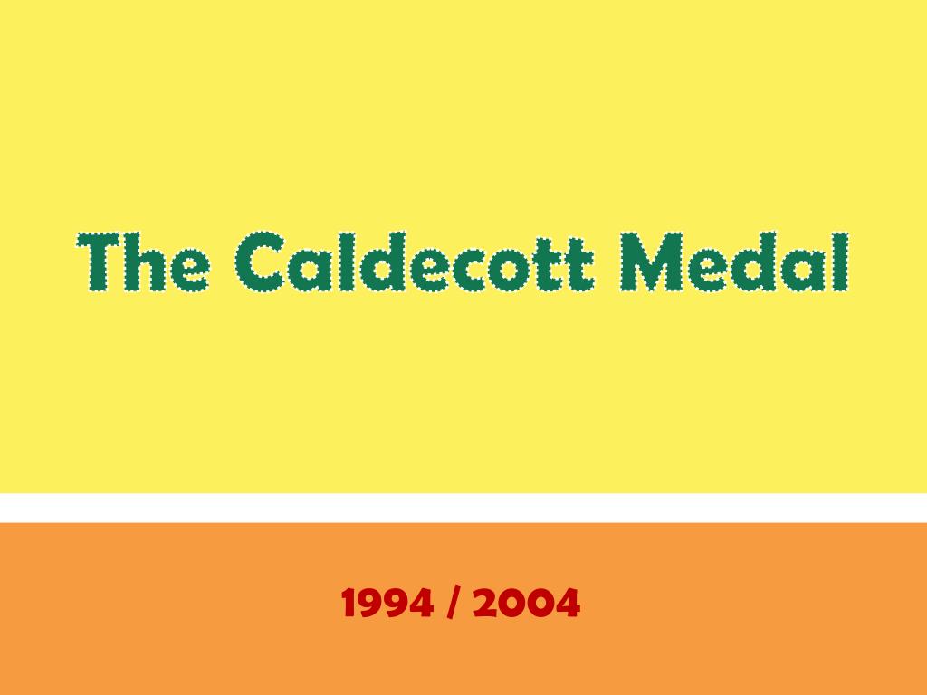 PPT - The Caldecott Medal PowerPoint Presentation, free download - ID ...