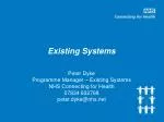 PPT - Existing Systems PowerPoint Presentation, free download - ID:4277396