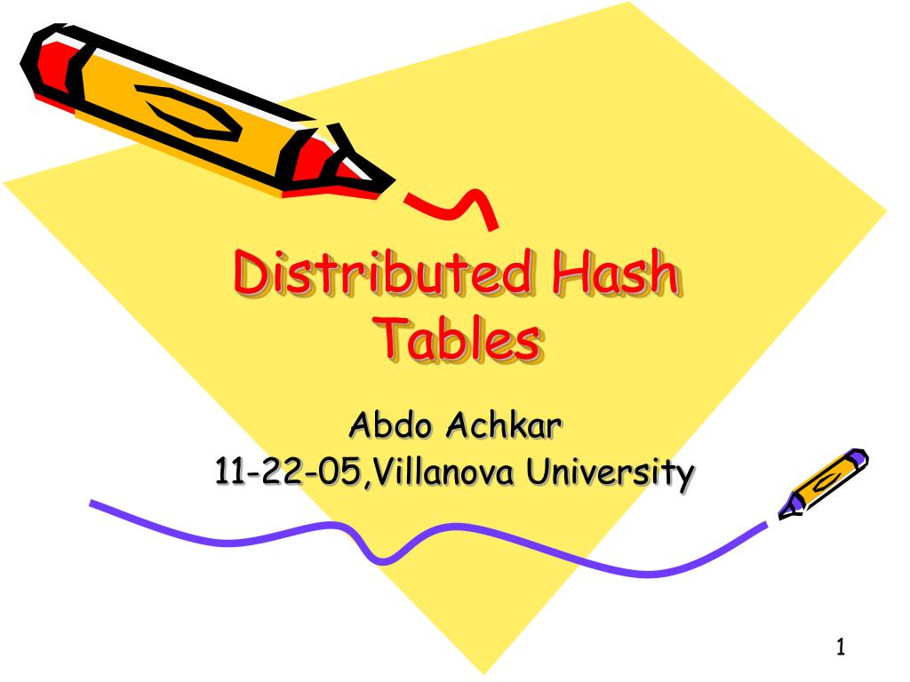 PPT - Distributed Hash Tables PowerPoint Presentation, free download - ID:1738244