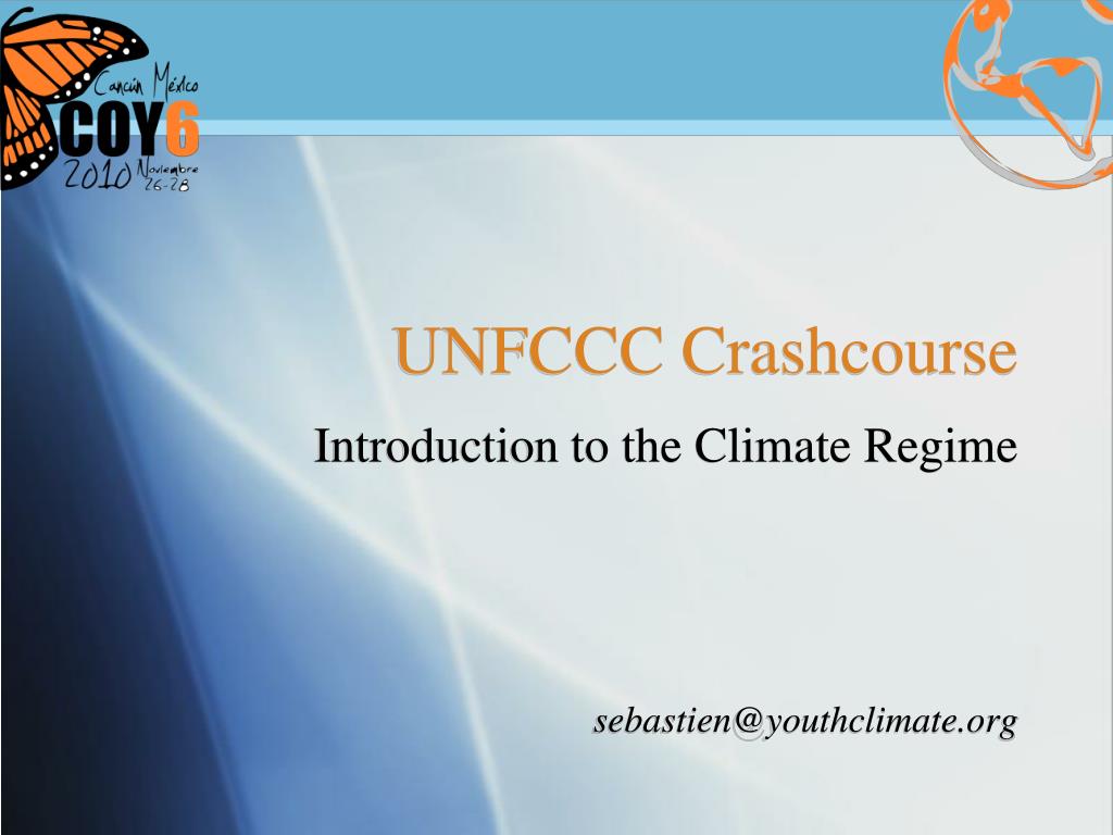 PPT - UNFCCC Crashcourse PowerPoint Presentation, free download - ID ...