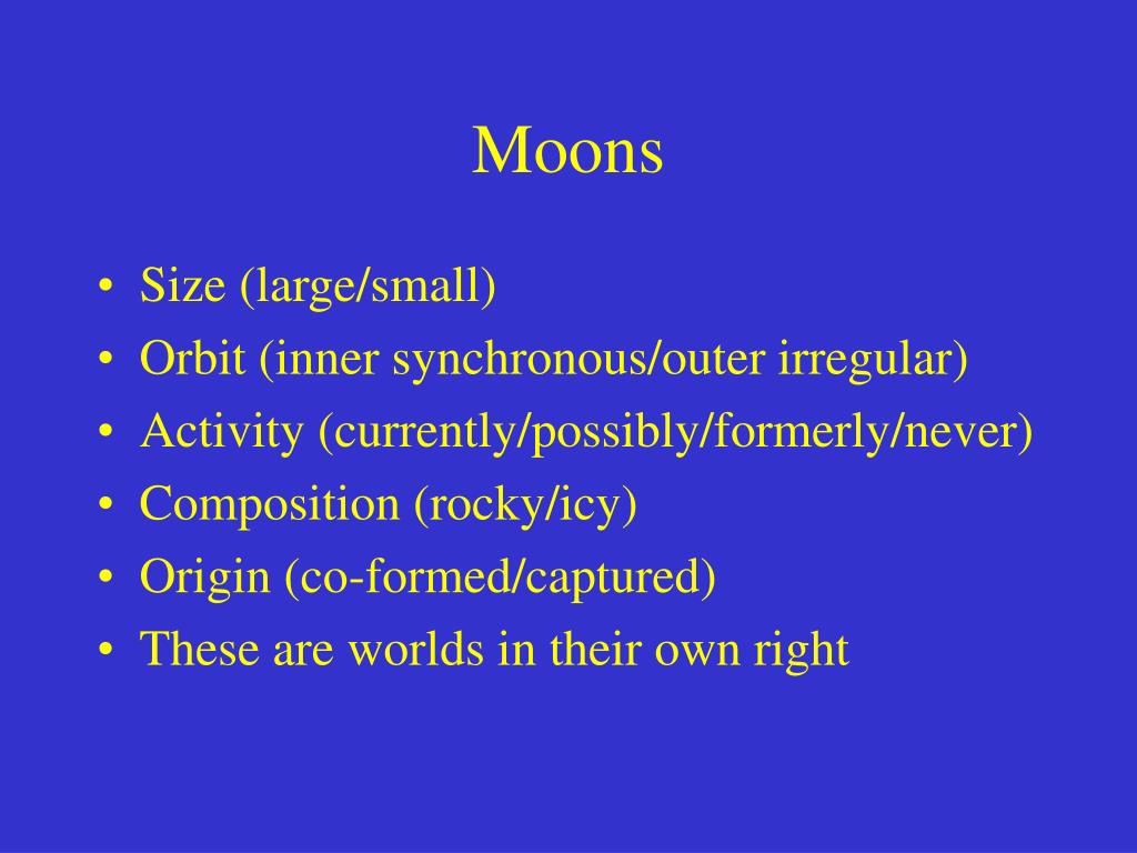 PPT - Moons PowerPoint Presentation, free download - ID:1740797