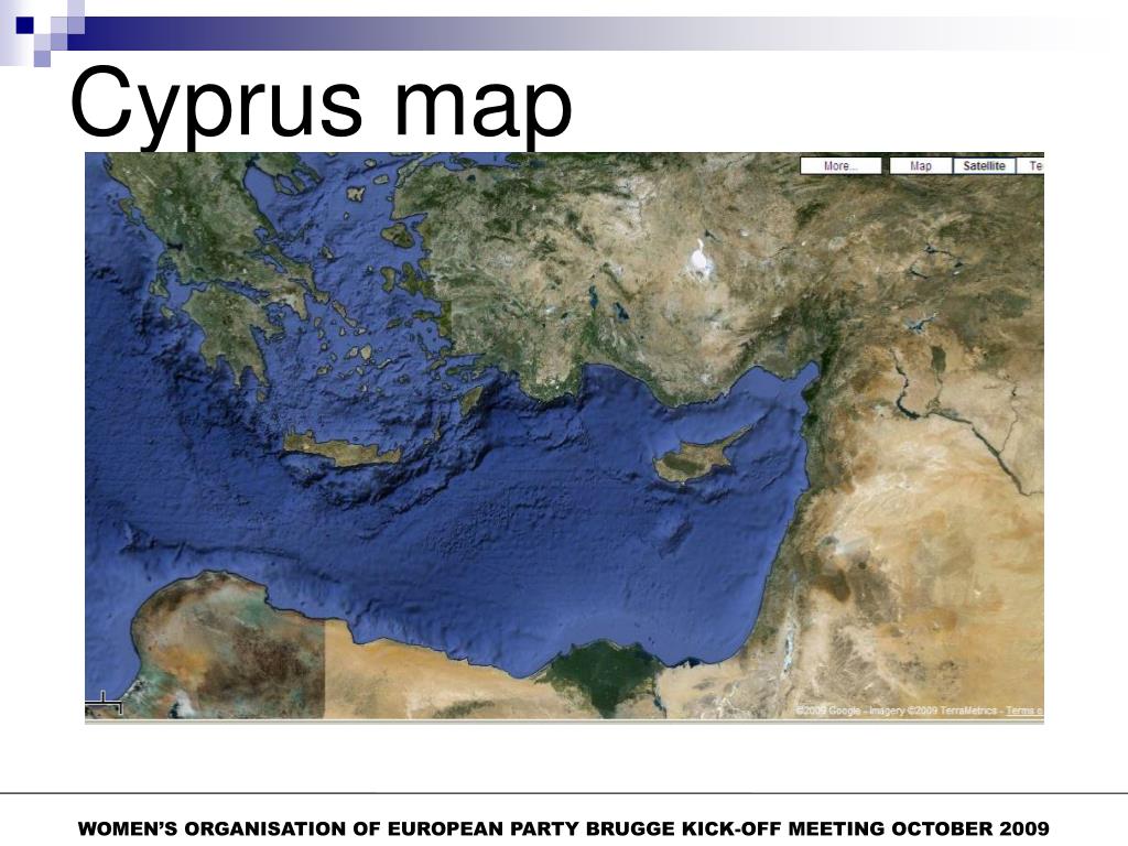 PPT - Cyprus map PowerPoint Presentation, free download - ID:1741751