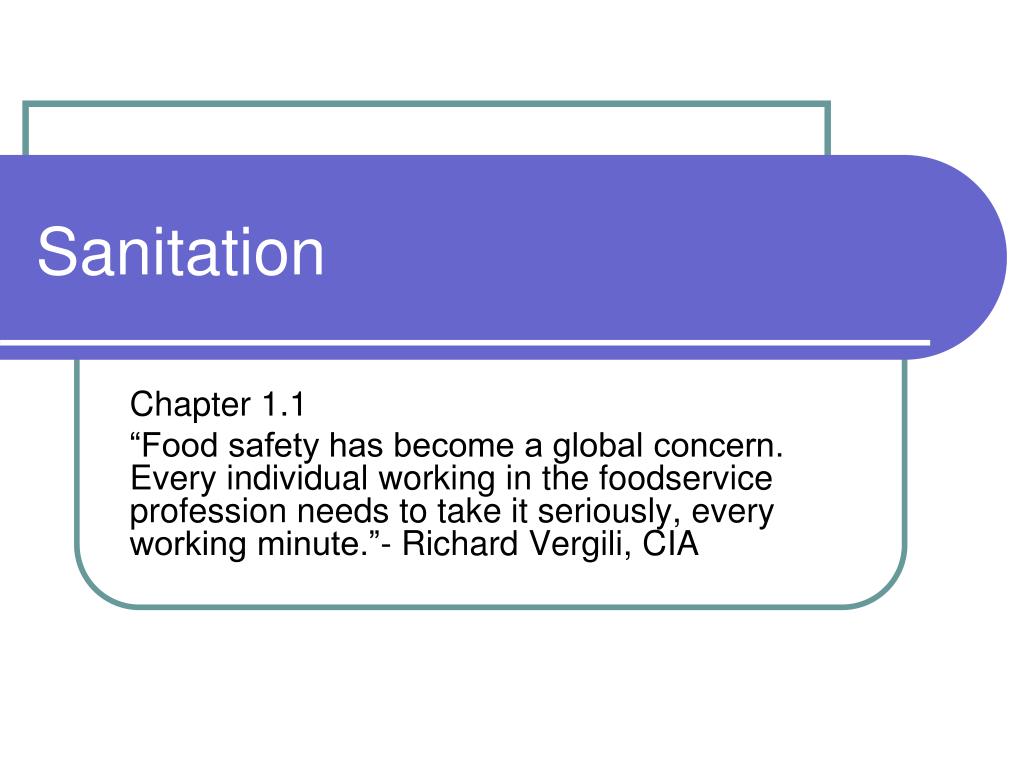 PPT - Sanitation PowerPoint Presentation, free download - ID:1743263