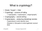 PPT - Basic Cryptology PowerPoint Presentation, free download - ID:2198798