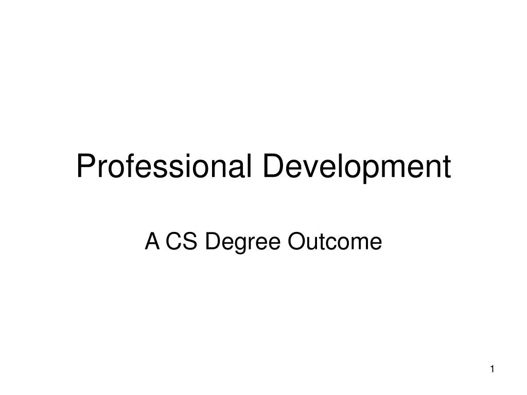 PPT - Professional Development PowerPoint Presentation, free download ...