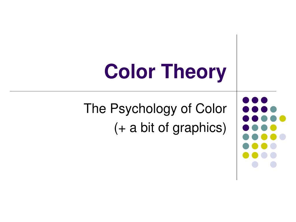 PPT - Color Theory PowerPoint Presentation, free download - ID:1746453