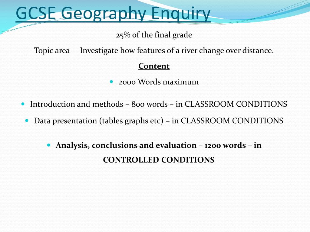 PPT - GCSE Geography Enquiry PowerPoint Presentation, free download ...