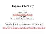 PPT - Physical Chemistry PowerPoint Presentation, free download - ID ...