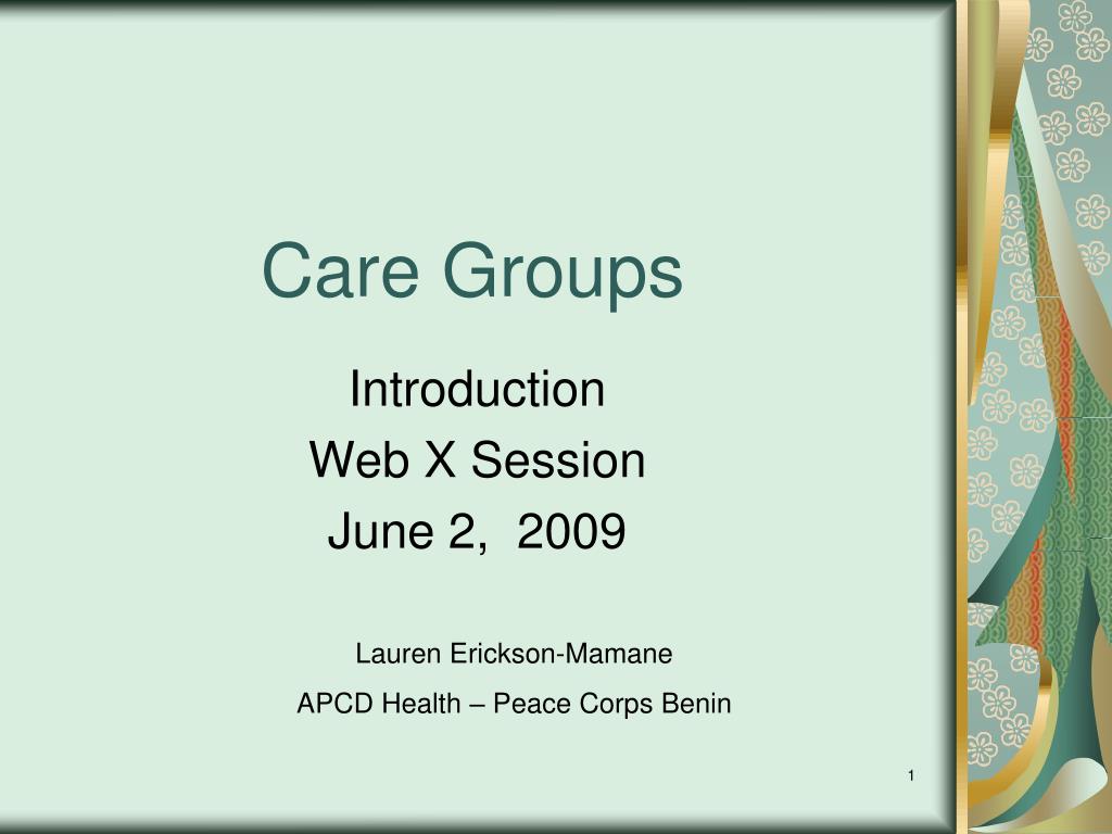 PPT - Care Groups PowerPoint Presentation, free download - ID:1747146