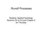 PPT - Runoff PowerPoint Presentation, free download - ID:3198820