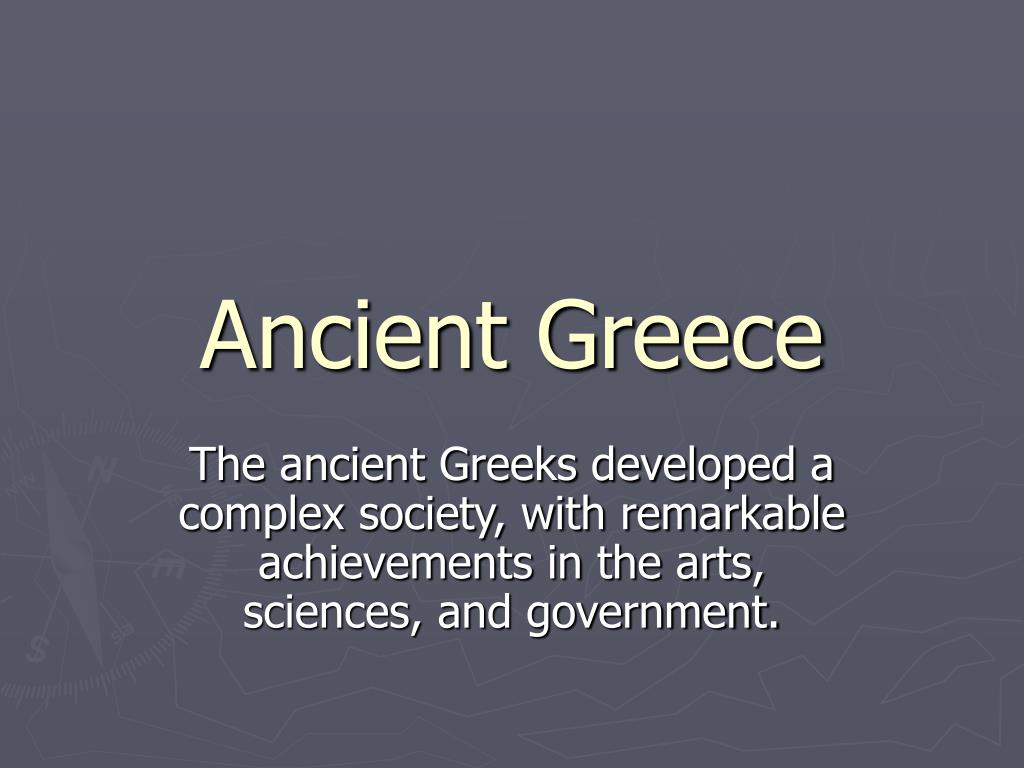 PPT - Ancient Greece PowerPoint Presentation, free download - ID:1748321