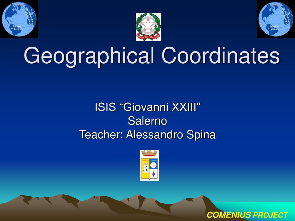 PPT - Geographical Coordinates PowerPoint Presentation, free download ...