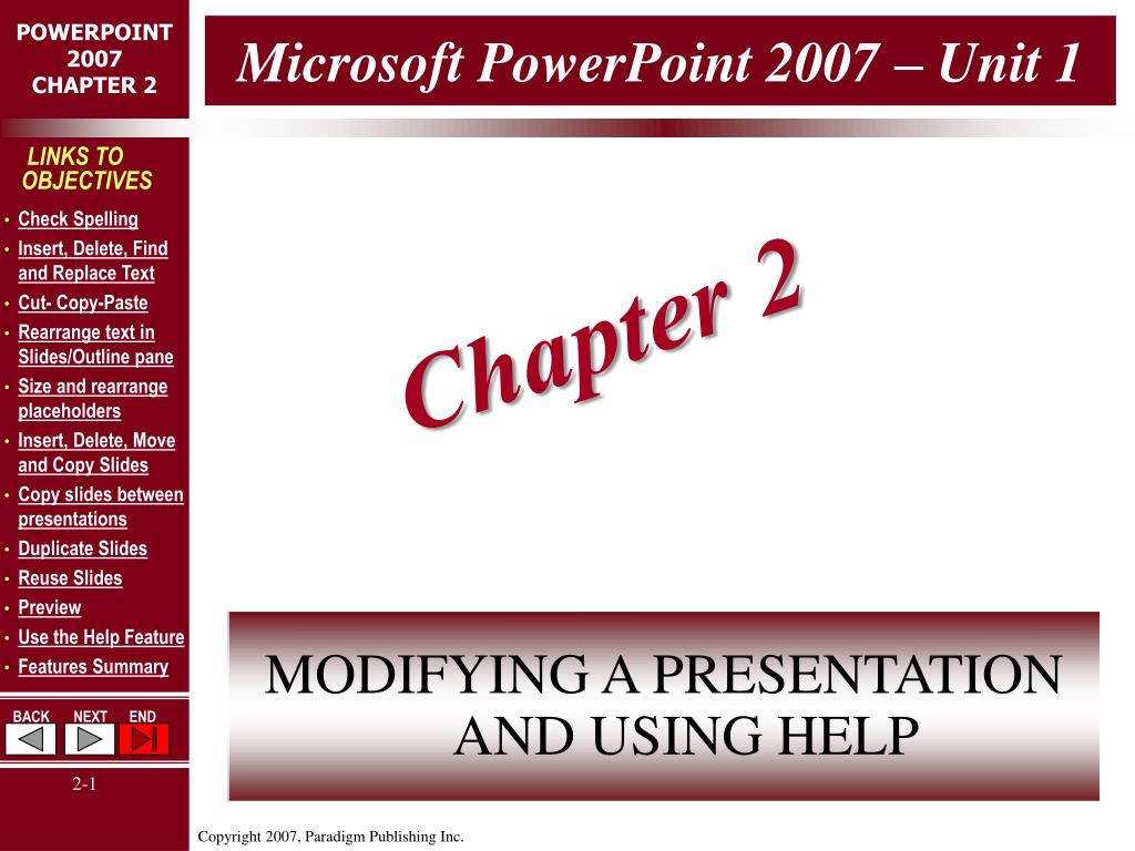 PPT - Microsoft PowerPoint 2007 – Unit 1 PowerPoint Presentation, free ...