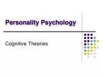 PPT - Social-Cognitive Theories PowerPoint Presentation, free download ...