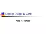 PPT - The Ergonomics of Laptop Usage PowerPoint Presentation, free ...