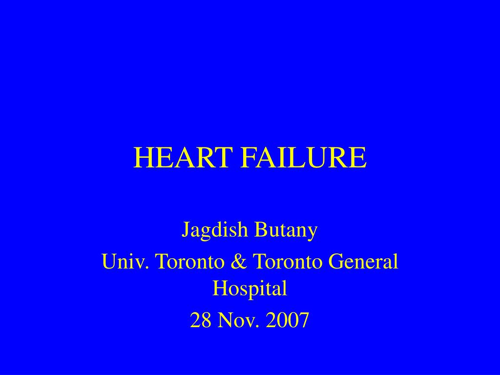 PPT - HEART FAILURE PowerPoint Presentation, free download - ID:1751618