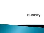 PPT - Humidity PowerPoint Presentation, free download - ID:9300261