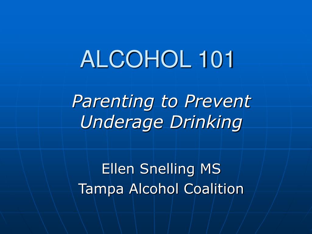 PPT - ALCOHOL 101 PowerPoint Presentation, free download - ID:1752395