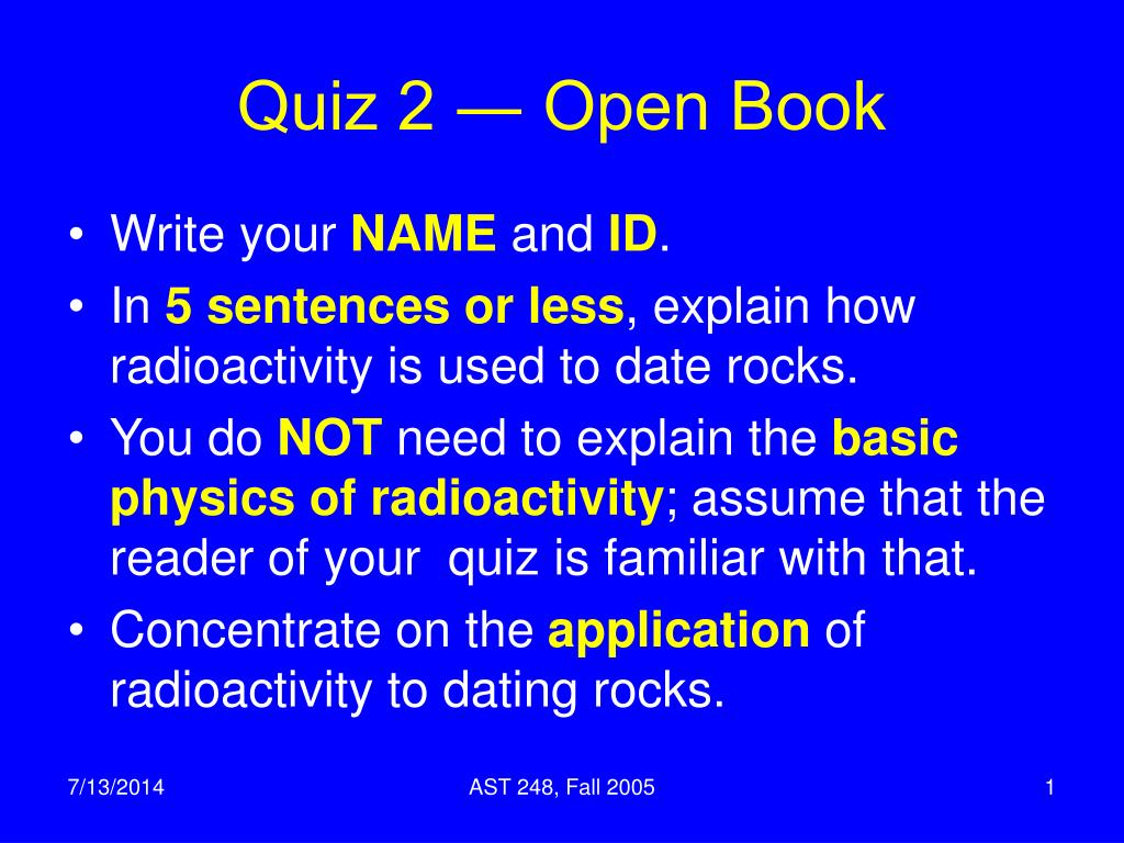 PPT - Quiz 2 ― Open Book PowerPoint Presentation, free download - ID ...