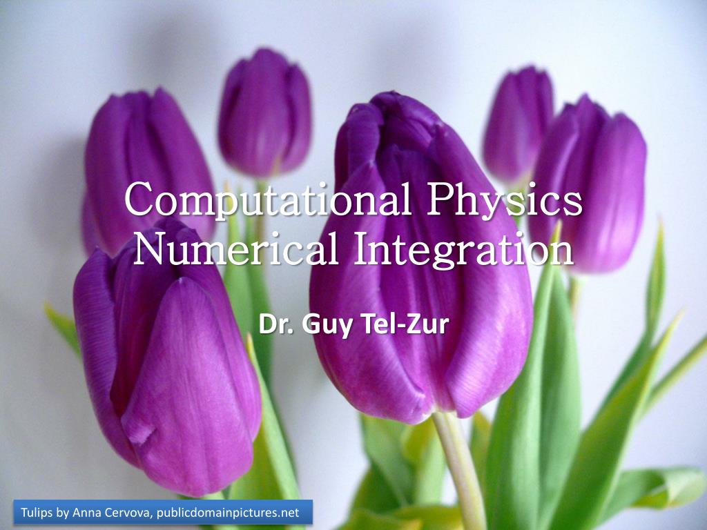 PPT - Computational Physics Numerical Integration PowerPoint Presentation - ID:1753042