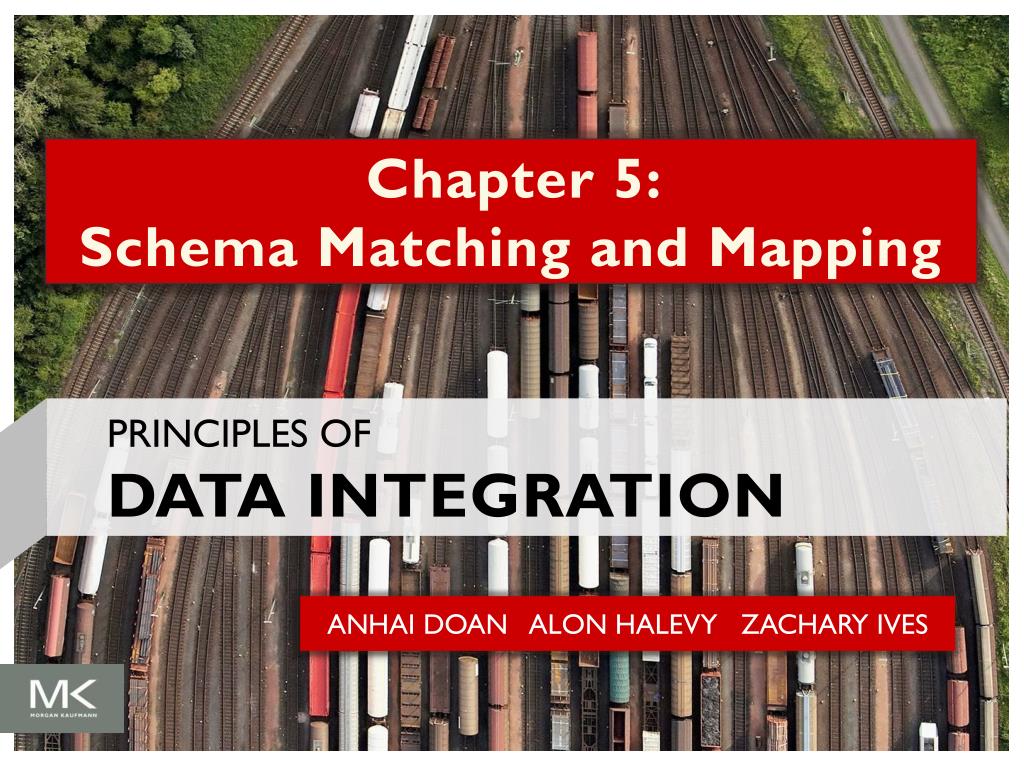 PPT - Chapter 5: Schema Matching and Mapping PowerPoint Presentation ...
