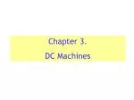 PPT - DC Machines PowerPoint Presentation, free download - ID:9503956