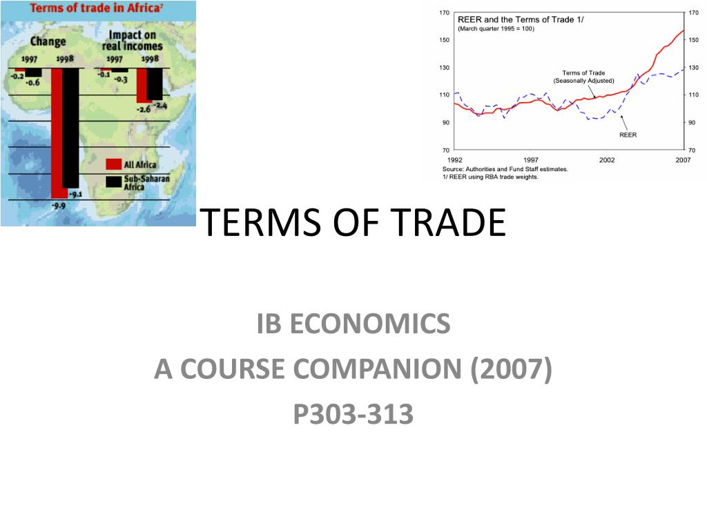 PPT - TERMS OF TRADE PowerPoint Presentation, free download - ID:1756400