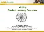 PPT - Writing Learning Outcomes PowerPoint Presentation, free download ...