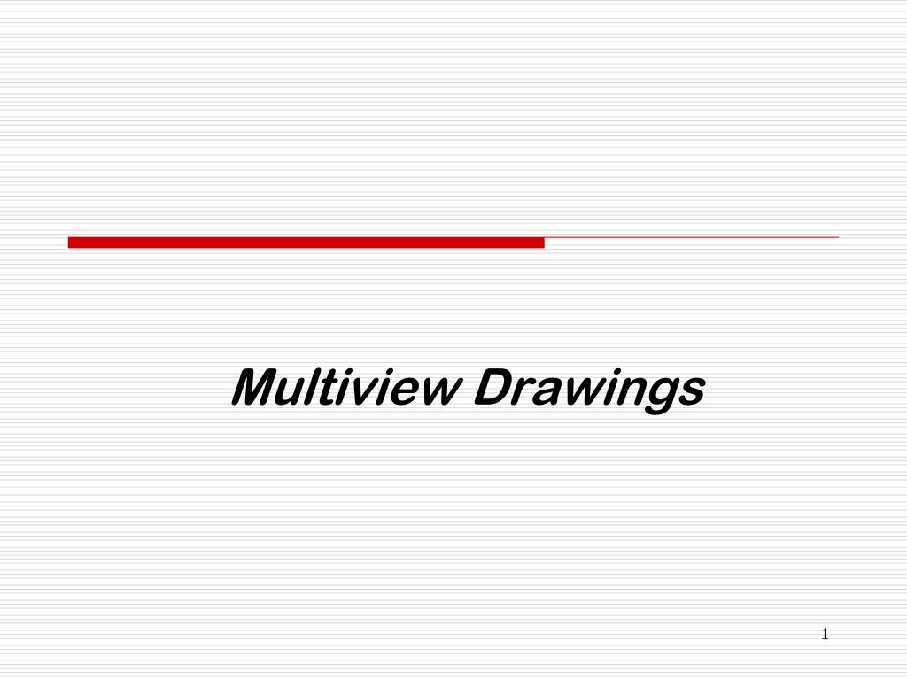 PPT - Multiview Drawings PowerPoint Presentation, free download - ID ...