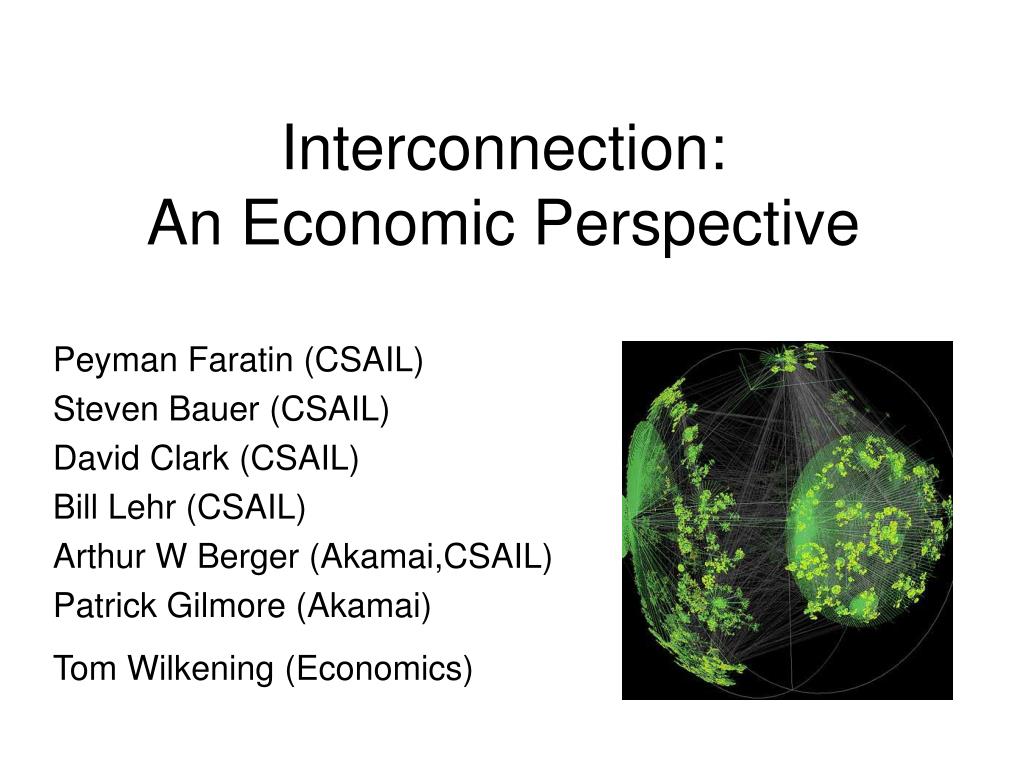 PPT - Interconnection: An Economic Perspective PowerPoint Presentation ...