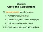 PPT - Chapter 16 -Units and Conversions PowerPoint Presentation, free ...