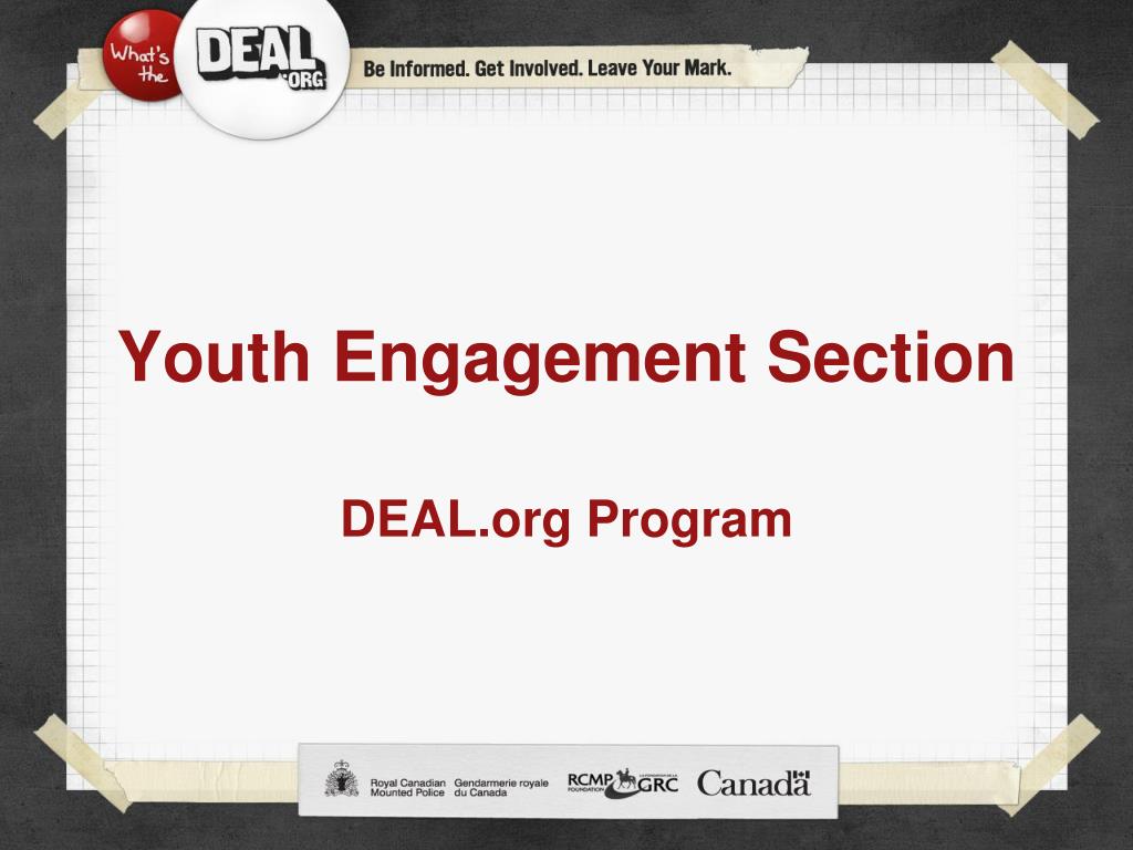 PPT - Youth Engagement Section PowerPoint Presentation, free download ...