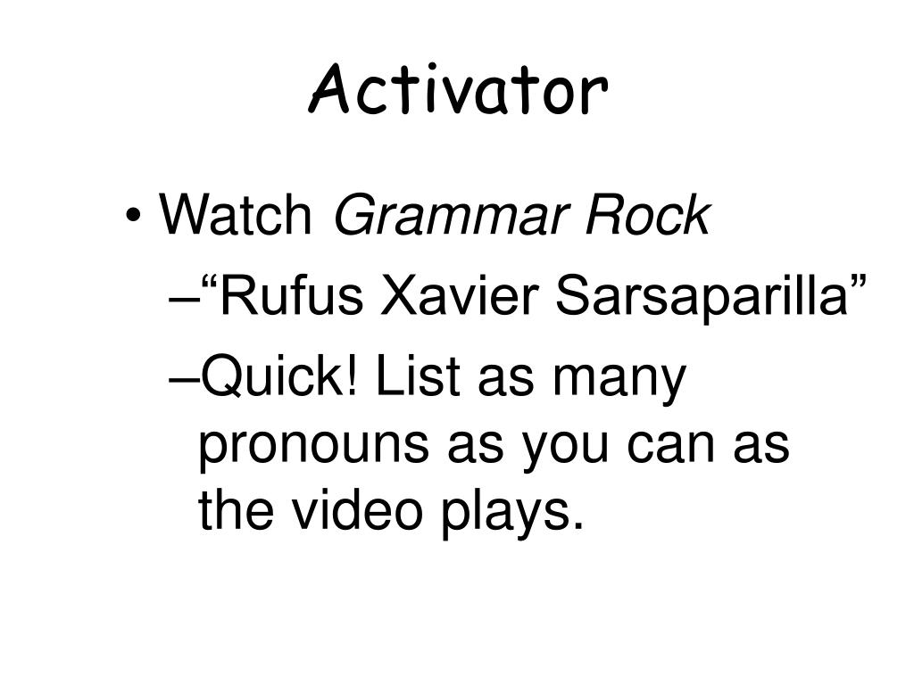PPT - Activator PowerPoint Presentation, free download - ID:1770528