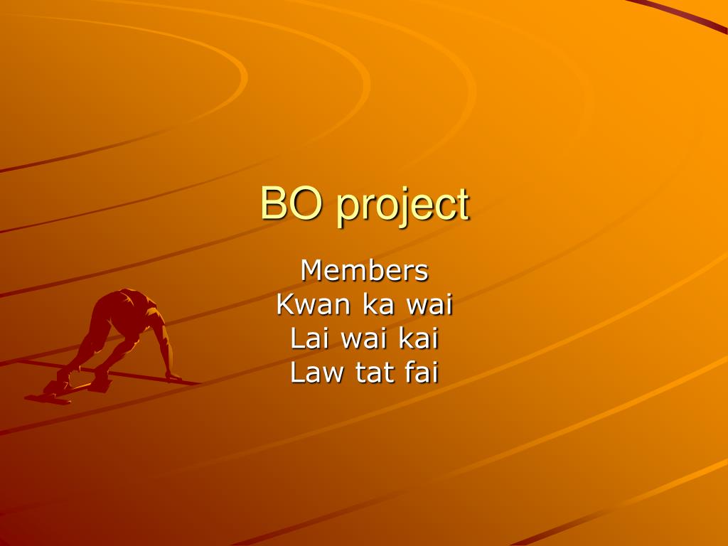 PPT - BO project PowerPoint Presentation, free download - ID:1770802