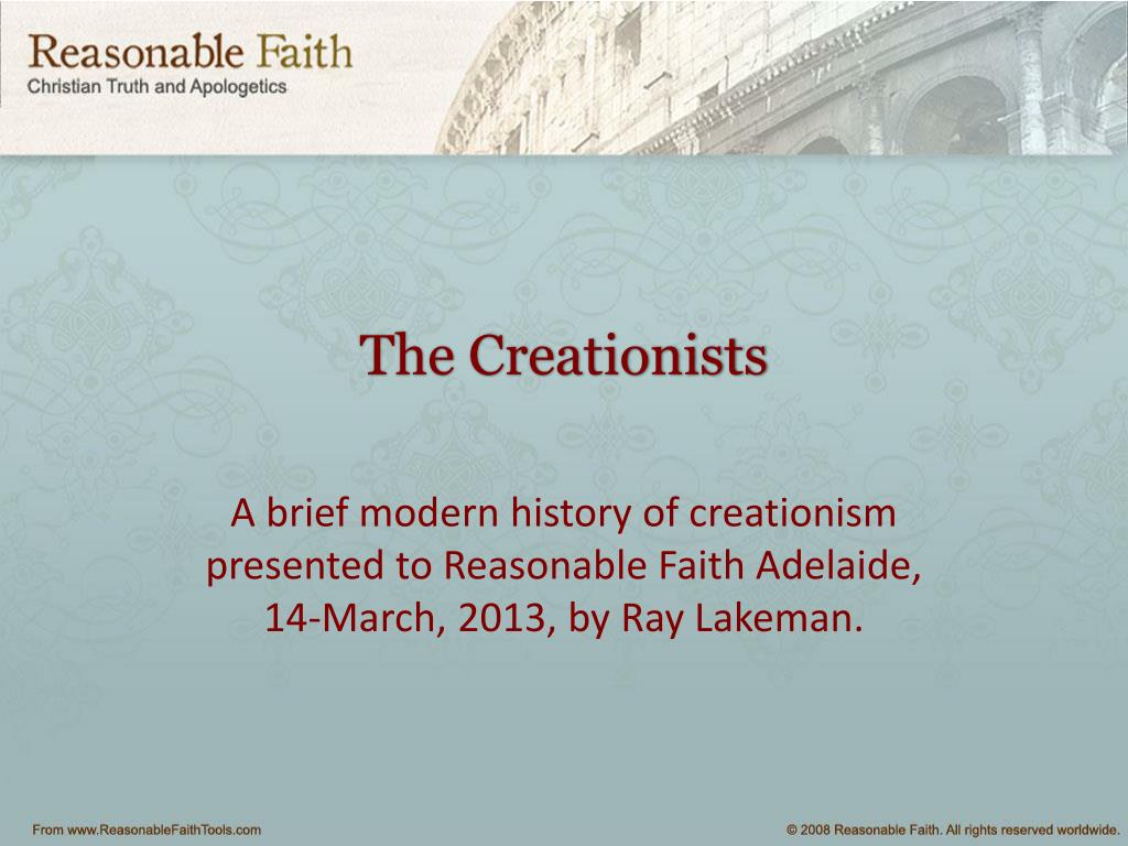 PPT - The Creationists PowerPoint Presentation, free download - ID:1771744