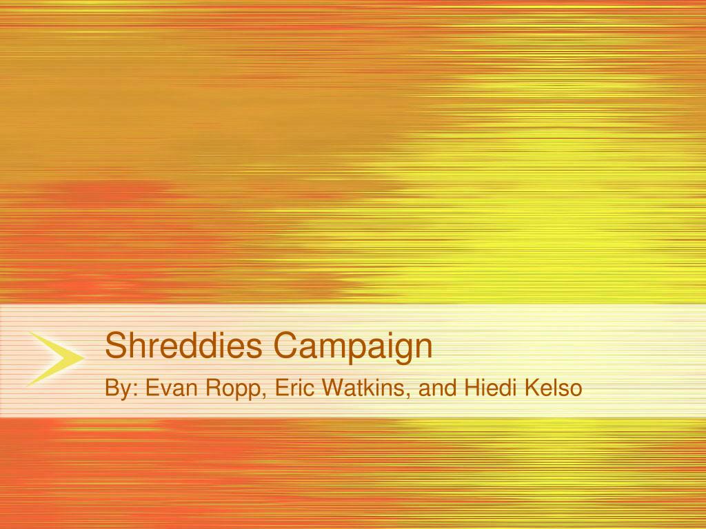 PPT - Shreddies Campaign PowerPoint Presentation, free download - ID ...