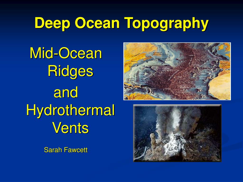 PPT - Deep Ocean Topography PowerPoint Presentation, free download - ID ...
