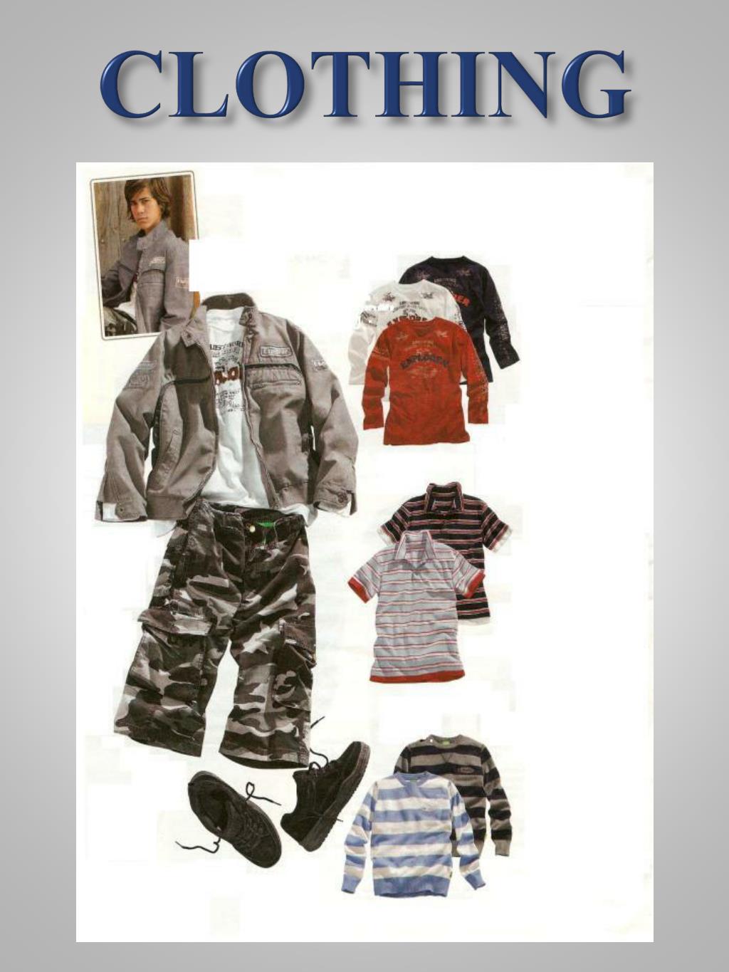 PPT - CLOTHING PowerPoint Presentation, free download - ID:1773952