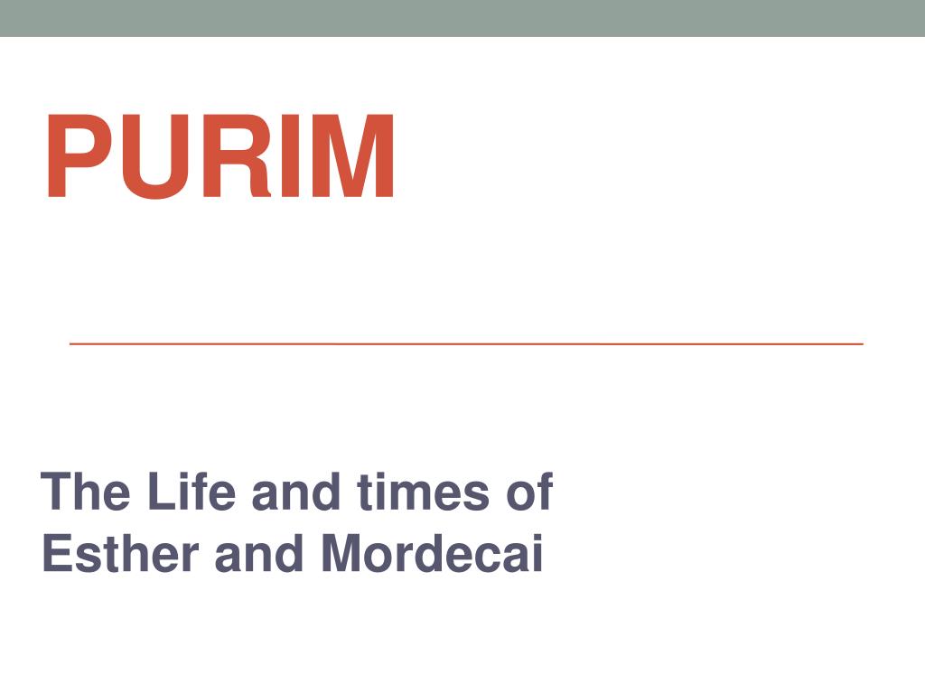 PPT - Purim PowerPoint Presentation, free download - ID:1774736