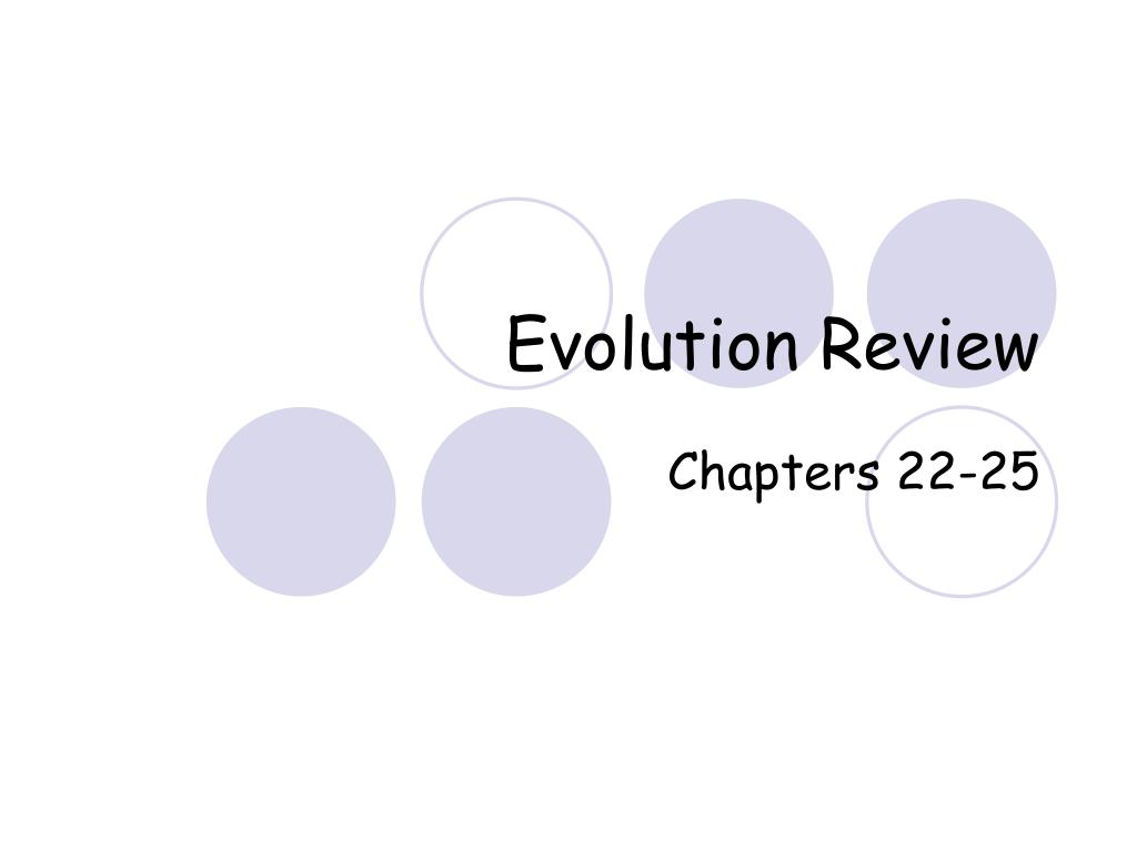 PPT - Evolution Review PowerPoint Presentation, free download - ID:1777157