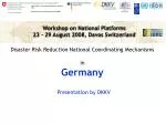 PPT - National Disaster Risk Reduction and Management Plan (NDRRMP ...