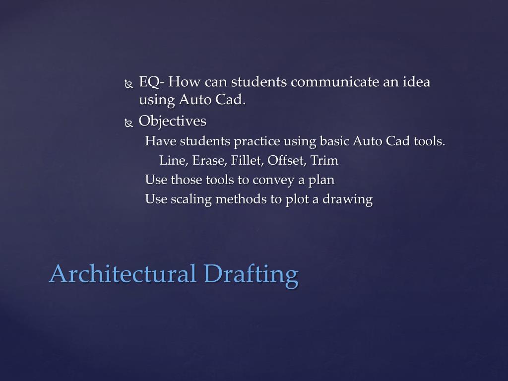 PPT - Architectural Drafting PowerPoint Presentation, free download ...