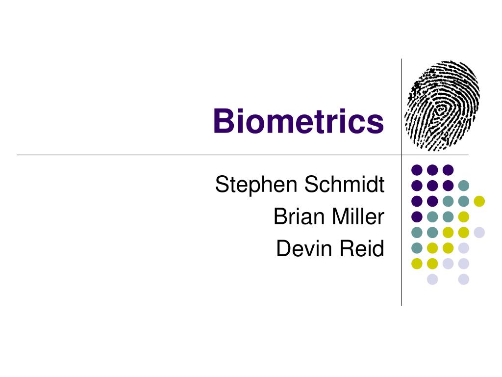 PPT - Biometrics PowerPoint Presentation, free download - ID:1780016